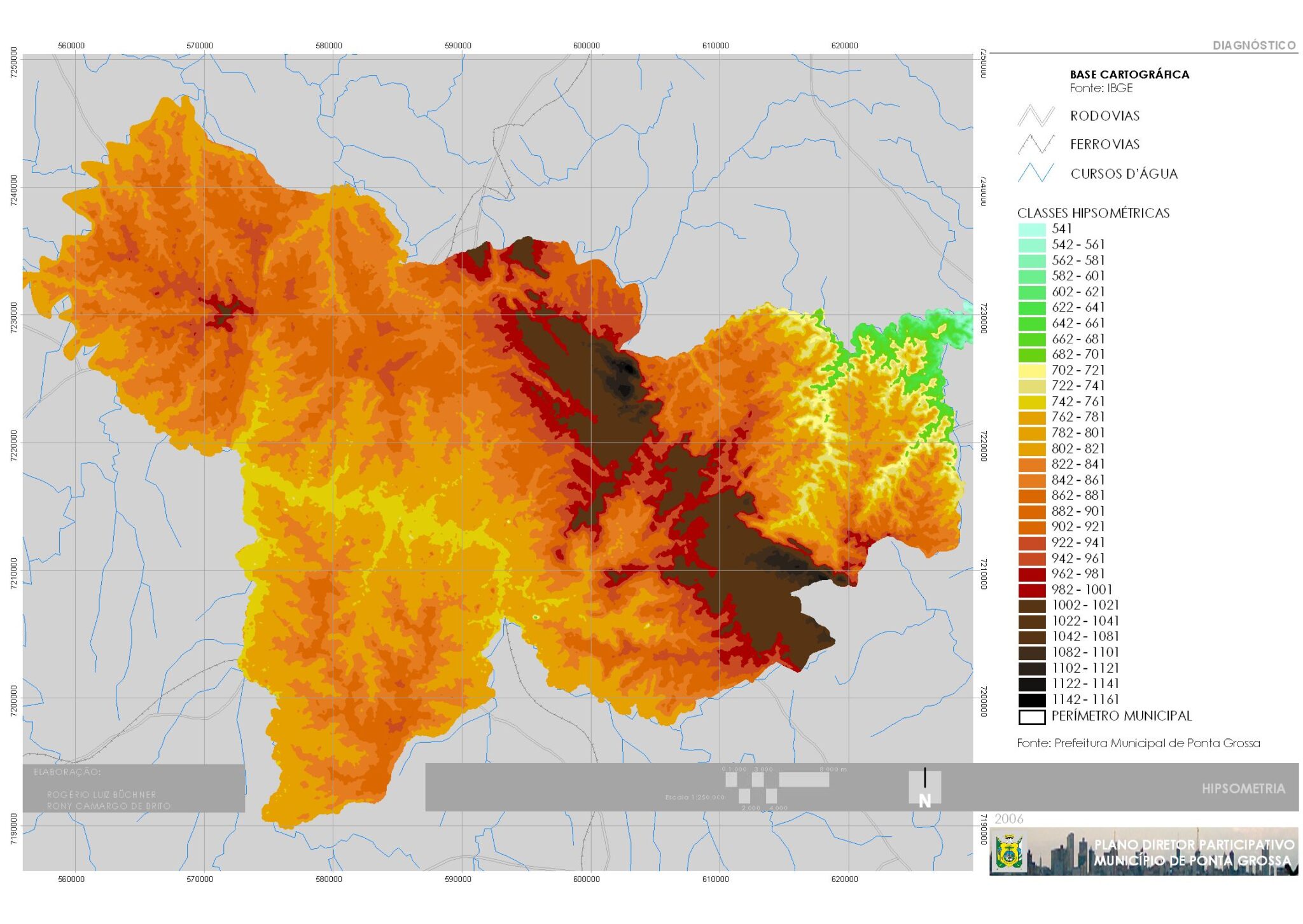 Mapa hipsométrico: Como produzir? - Adenilson Giovanini