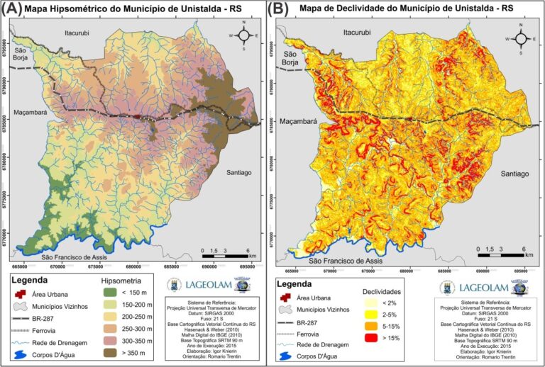 Mapa de Declividade: Aprenda a Gerar - Adenilson Giovanini