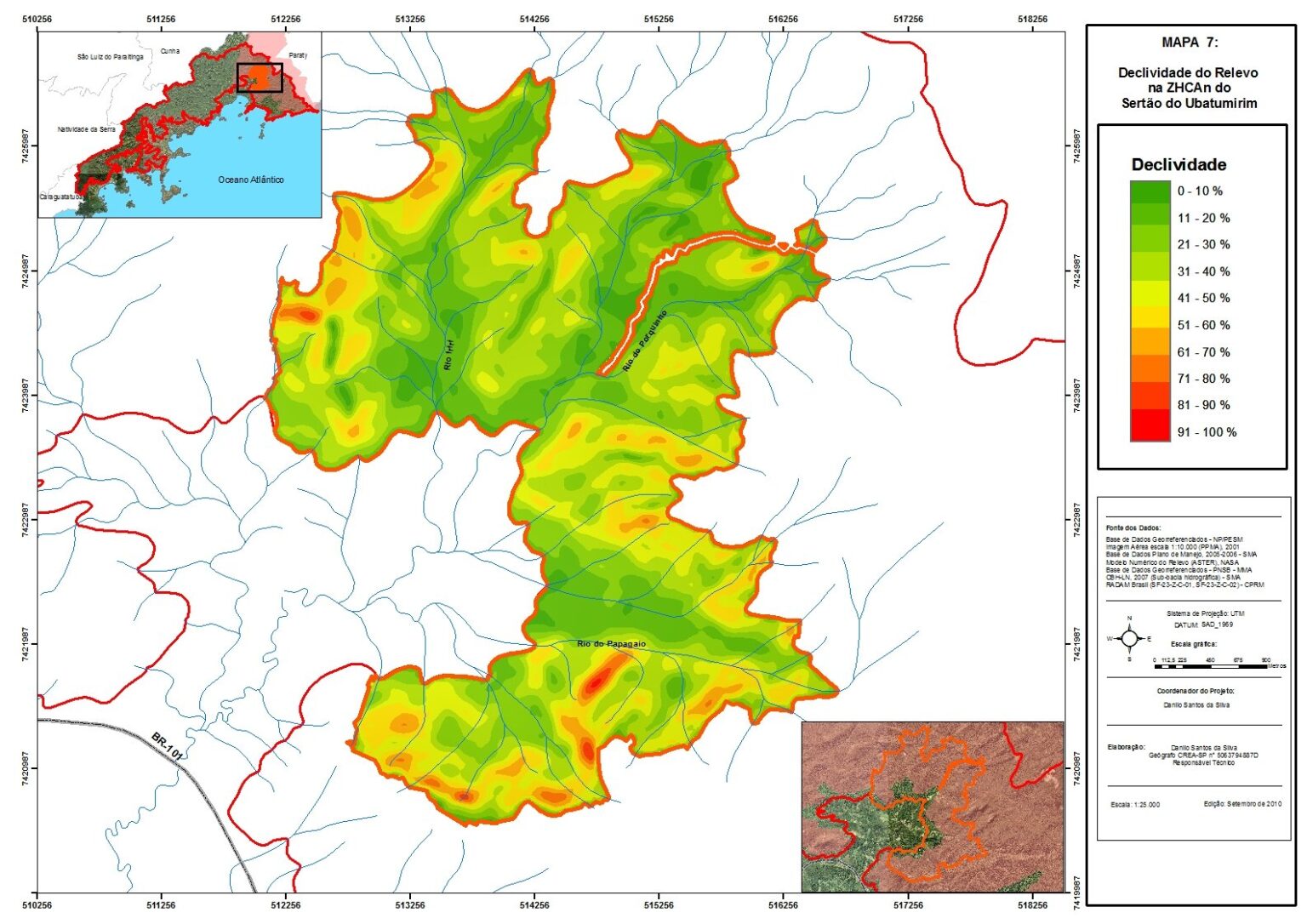 Mapa de Declividade: Aprenda a Gerar - Adenilson Giovanini