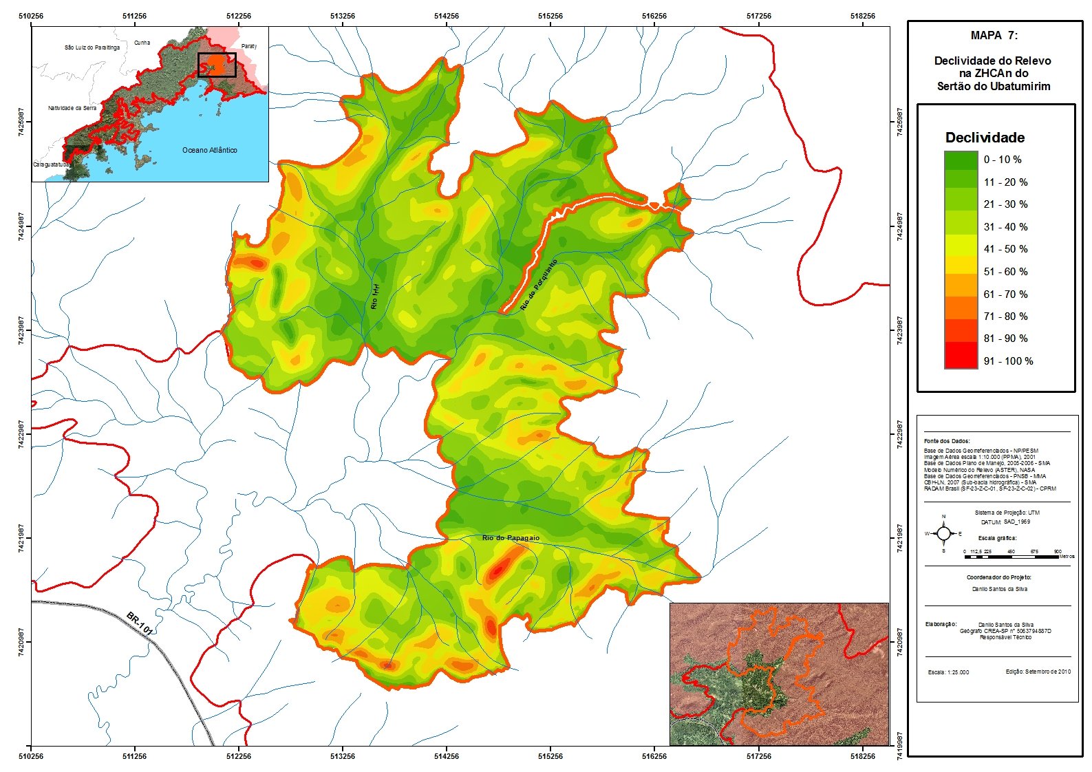 Mapa de Declividade: Aprenda a Gerar - Adenilson Giovanini