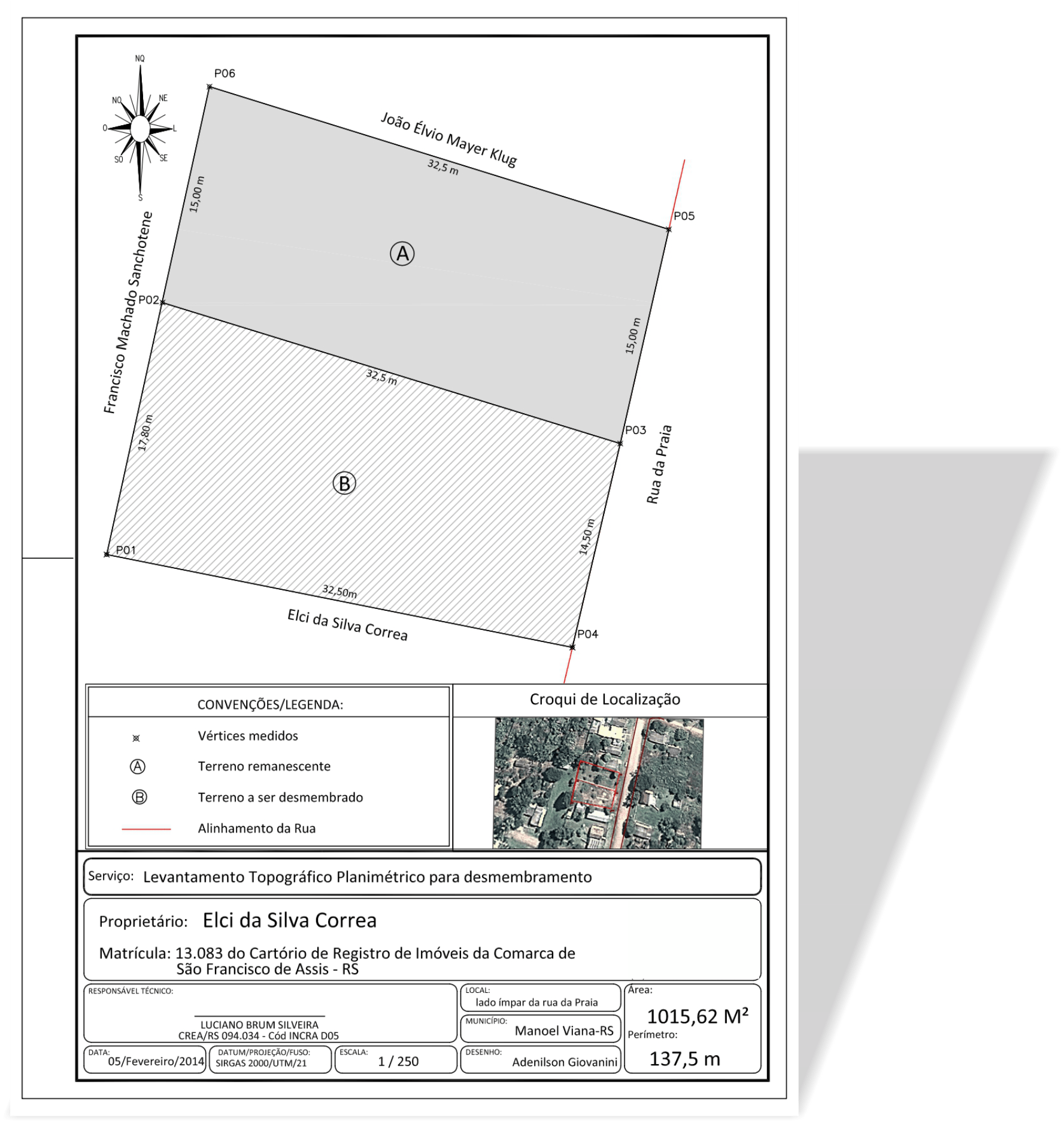 Cartas Cartográficas, Planta, Croqui e Mapa? - Adenilson Giovanini