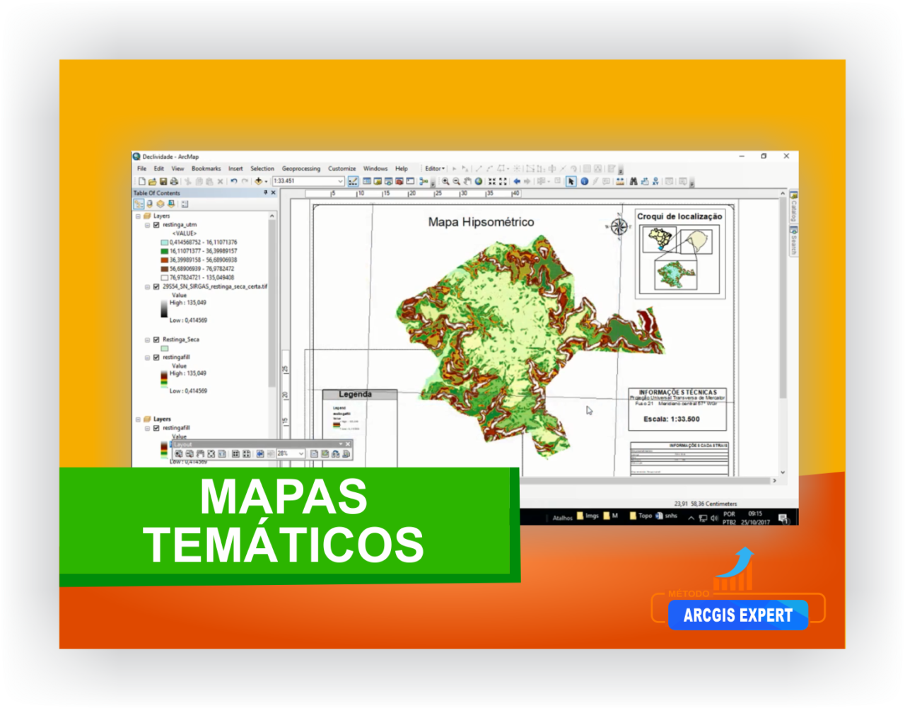 Mapa Tematico Para Criancas