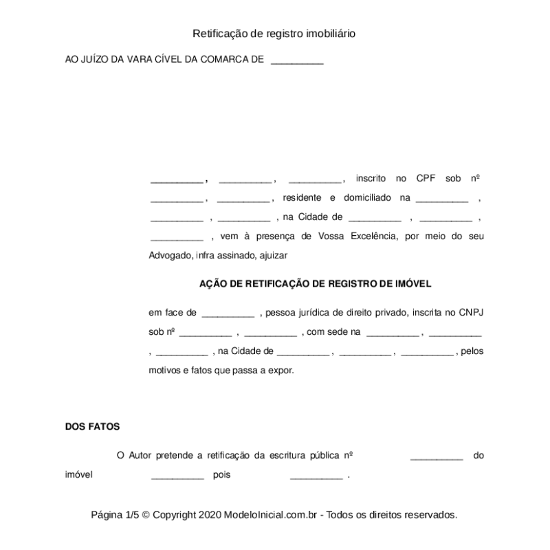 Retificação de Escritura: Como Fazer? - Adenilson Giovanini