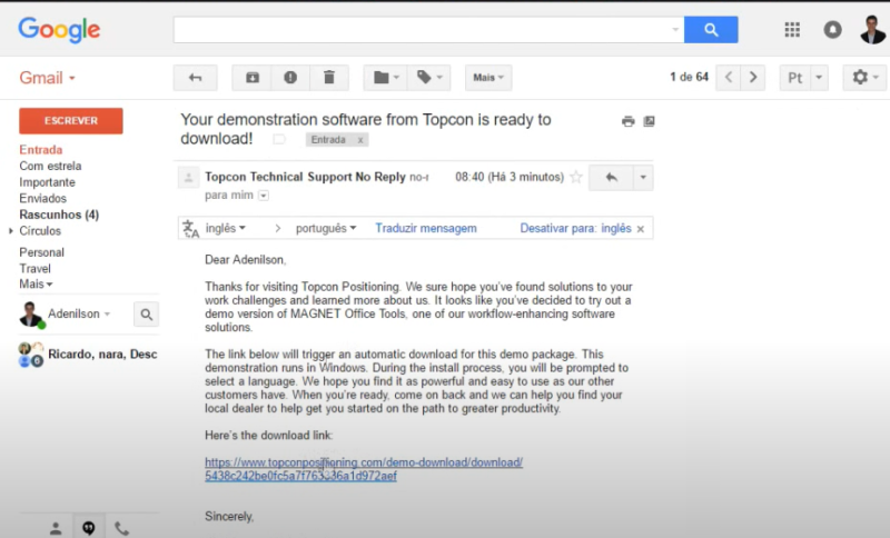 Topcon Tools: Baixar Gratuitamente? - Adenilson Giovanini