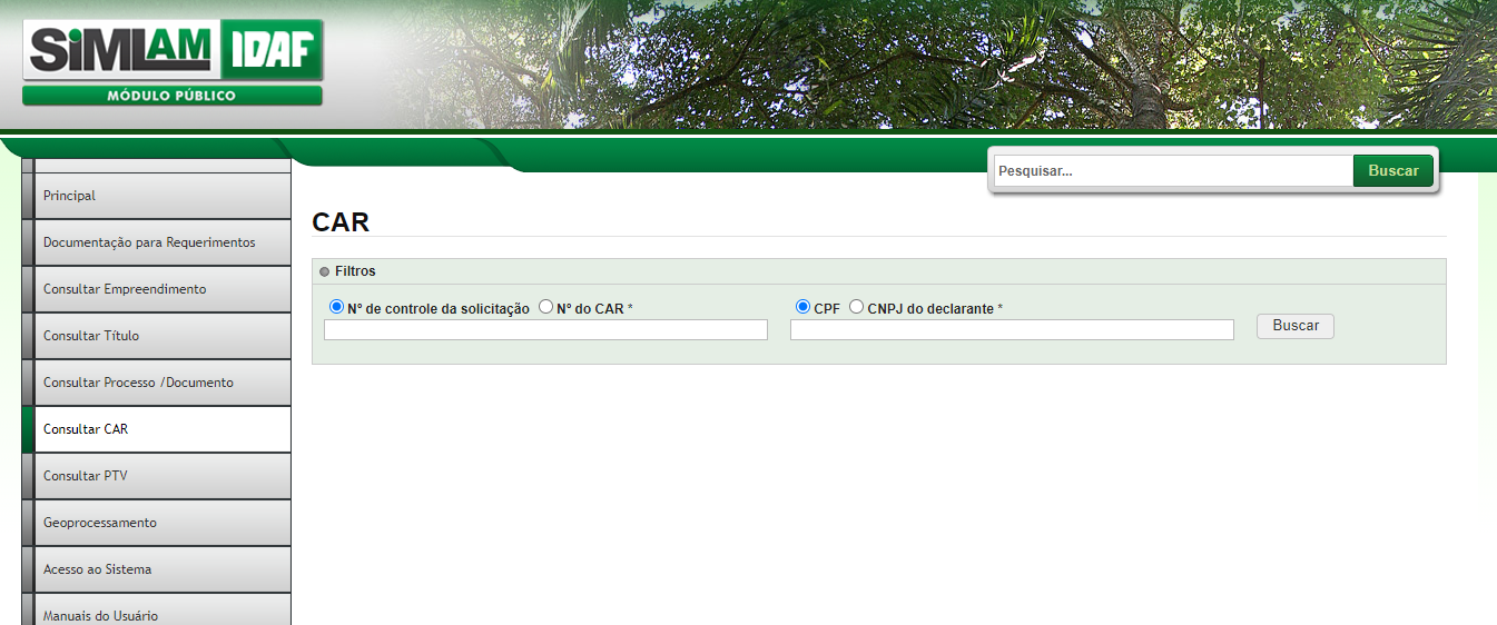 Consultar o CAR - Adenilson Giovanini