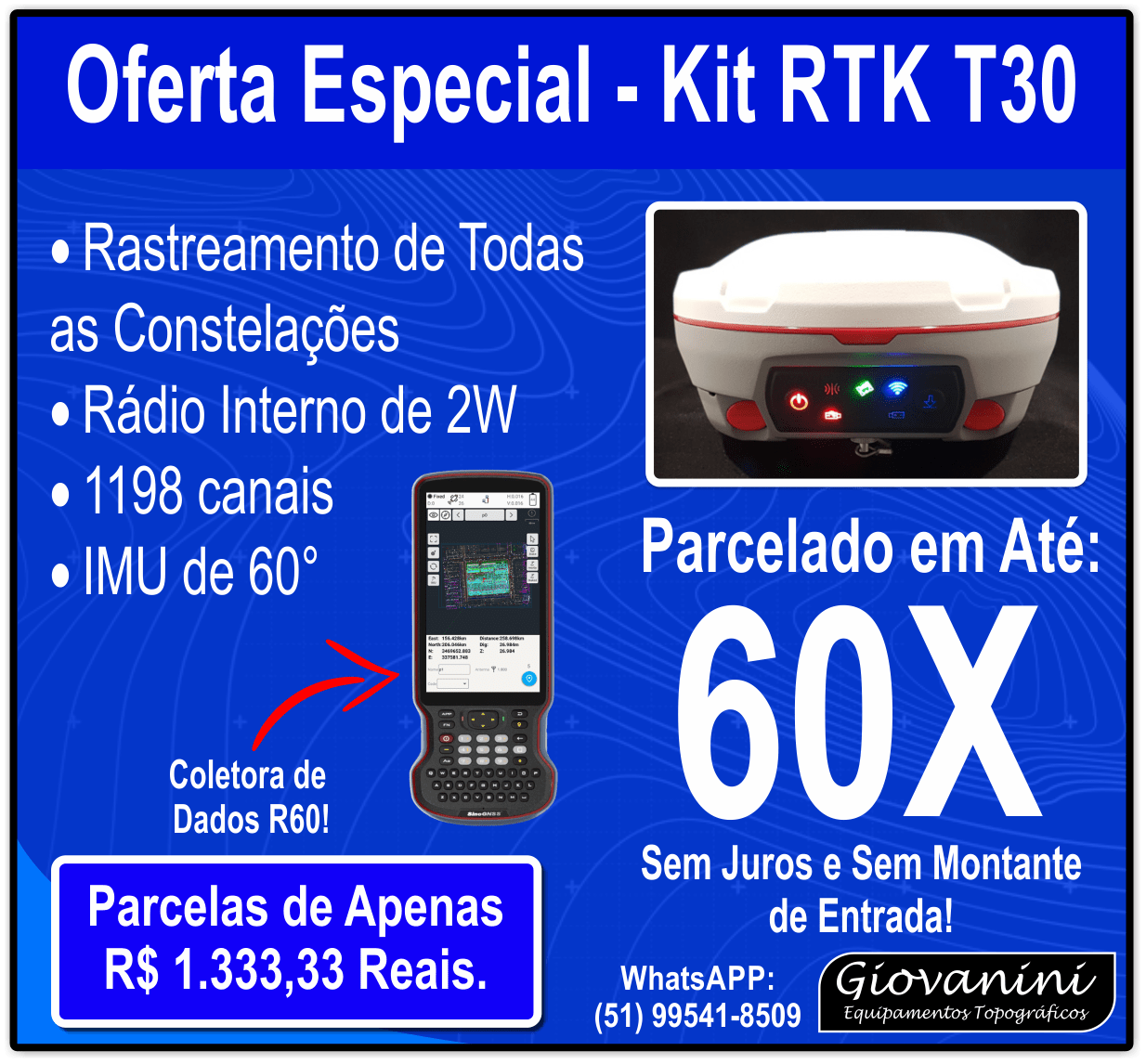 ComNav T30 – Receptor GNSS? - Adenilson Giovanini