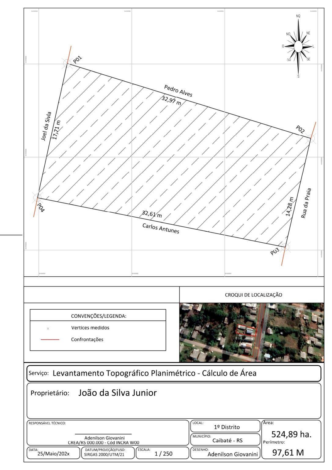 Cartas Cartográficas, Planta, Croqui e Mapa? - Adenilson Giovanini