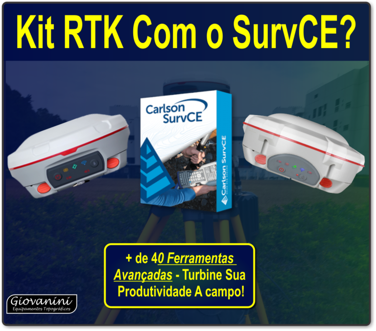 Kit RTK - Giovanini Equipamentos Topográficos