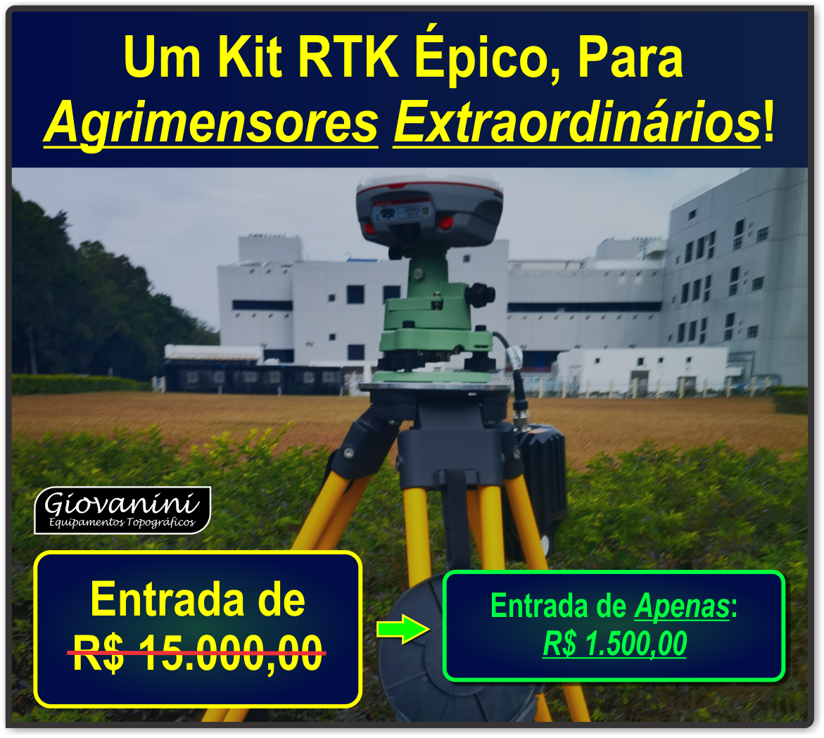Kit RTK - Giovanini Equipamentos Topográficos