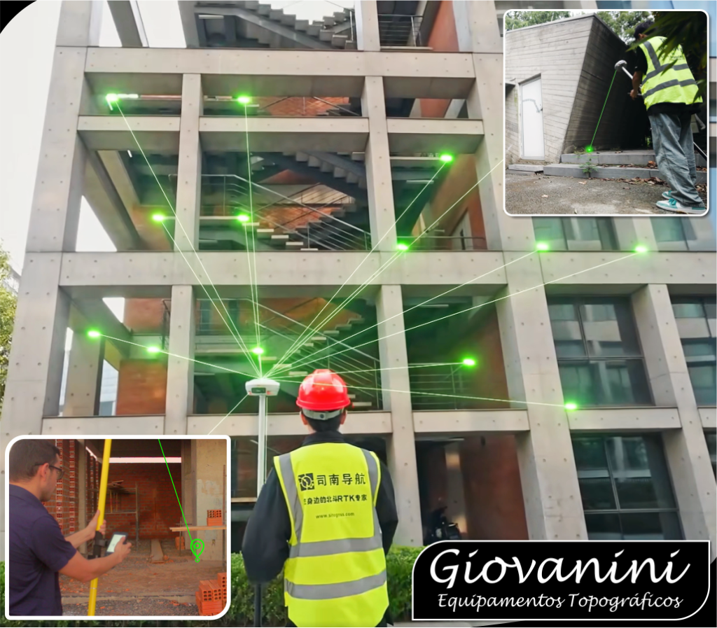 RTK ComNav S6 + T30 Laser - Giovanini Equipamentos Topográficos