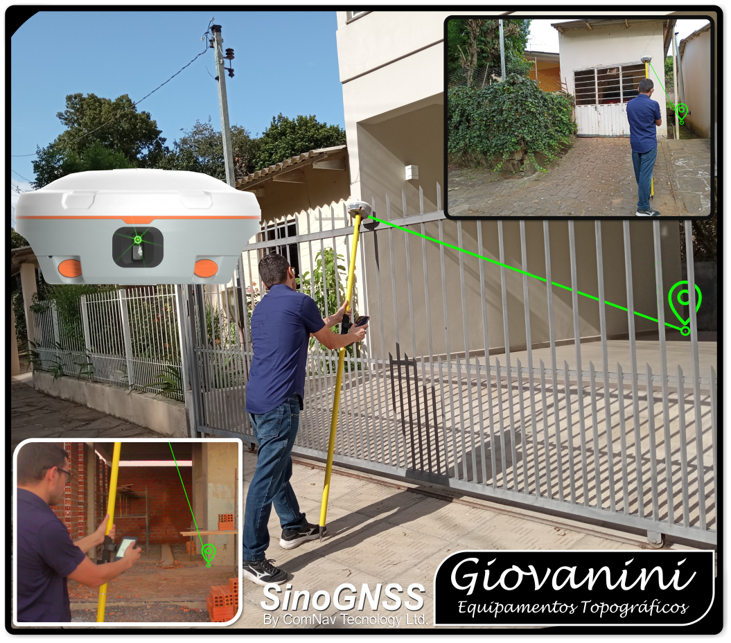 Kit RTK T300 + T30 Laser Parcelado em 60 Vezes? - Giovanini ...